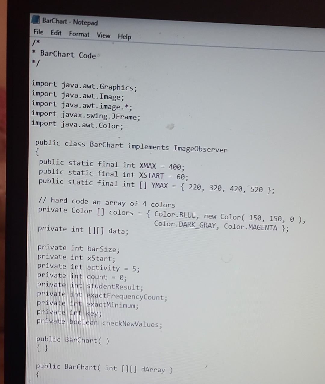 Animation of Multidimensional Programming Activity | Chegg.com