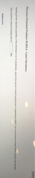 Solved Process-Oriented Problem 10001 - Euler buckling pp | Chegg.com