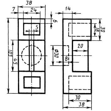 Solved Front-a half section viewTop viewLeft side-a half | Chegg.com
