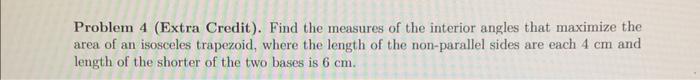Solved Problem 1. What is the maximum volume of a box with a | Chegg.com