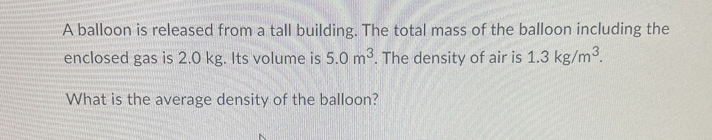 High Quality SOLUTION A balloon is released from a tall building. The total | Chegg.com