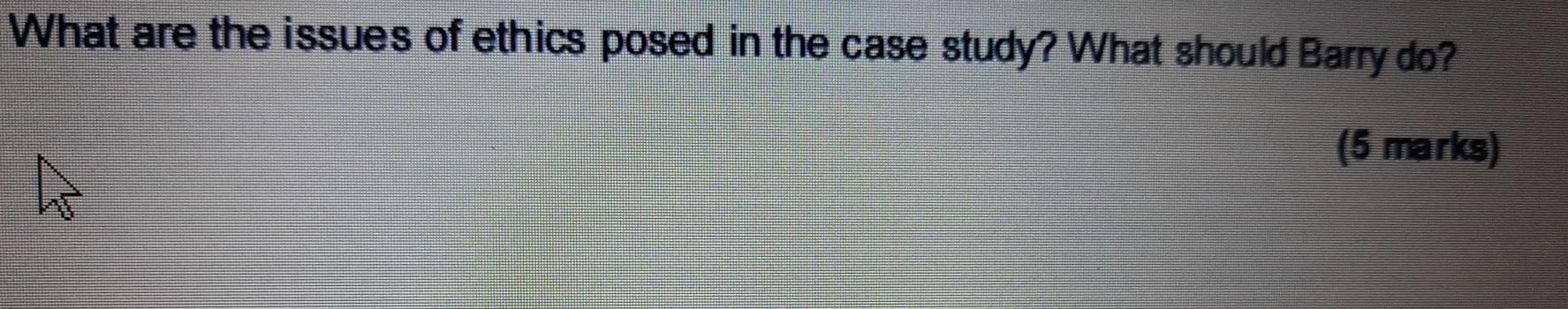 Solved Case Study 1-Barry and Communication Barriers | Chegg.com