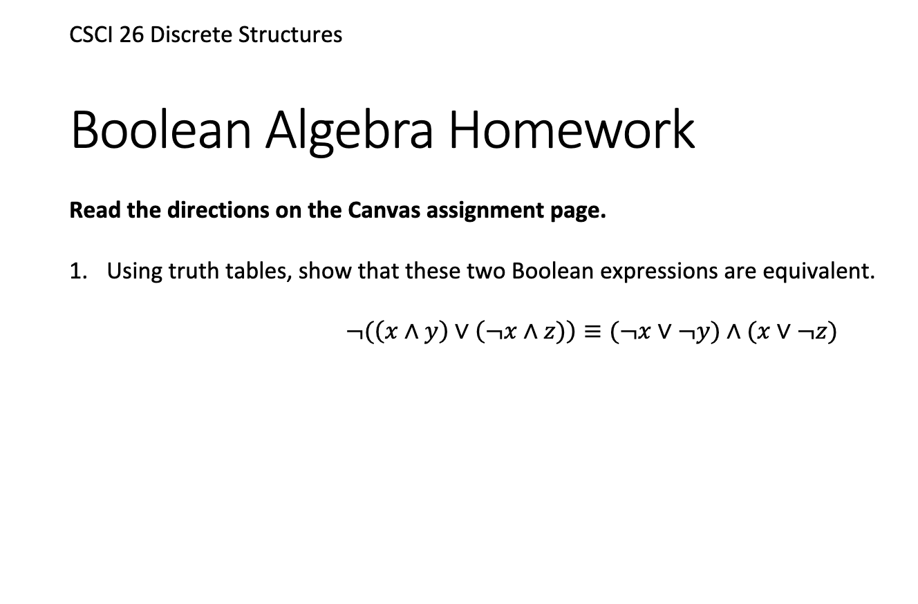 Solved Read the directions on the Canvas assignment | Chegg.com