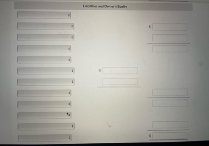 Solved The following items were taken from the financial | Chegg.com