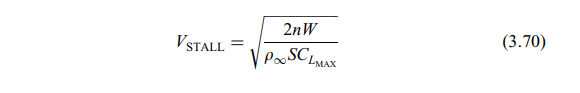 Solved VSTALL=ρ∞SCLMAX2nW1estion 2. Please derive equation | Chegg.com