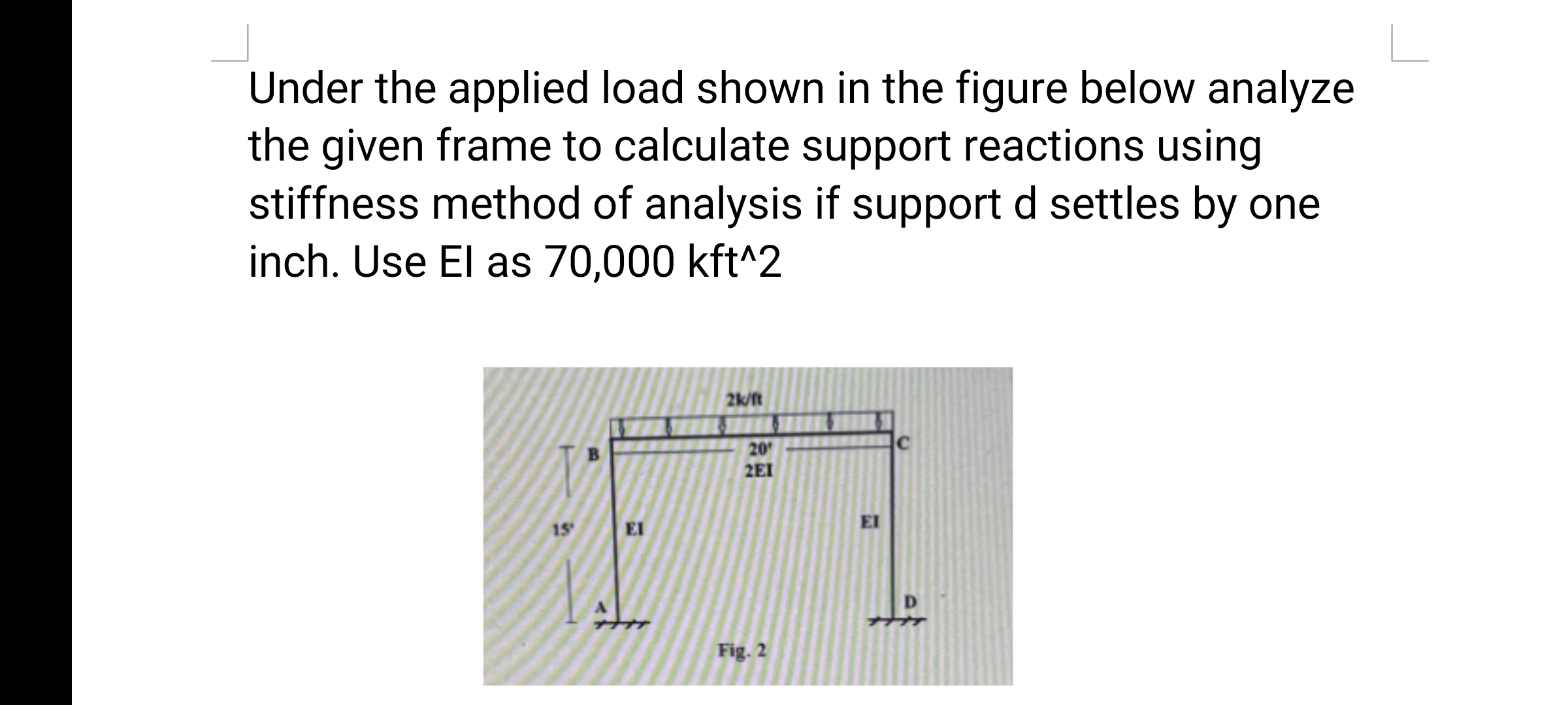 Solved Under the applied load shown in the figure below | Chegg.com