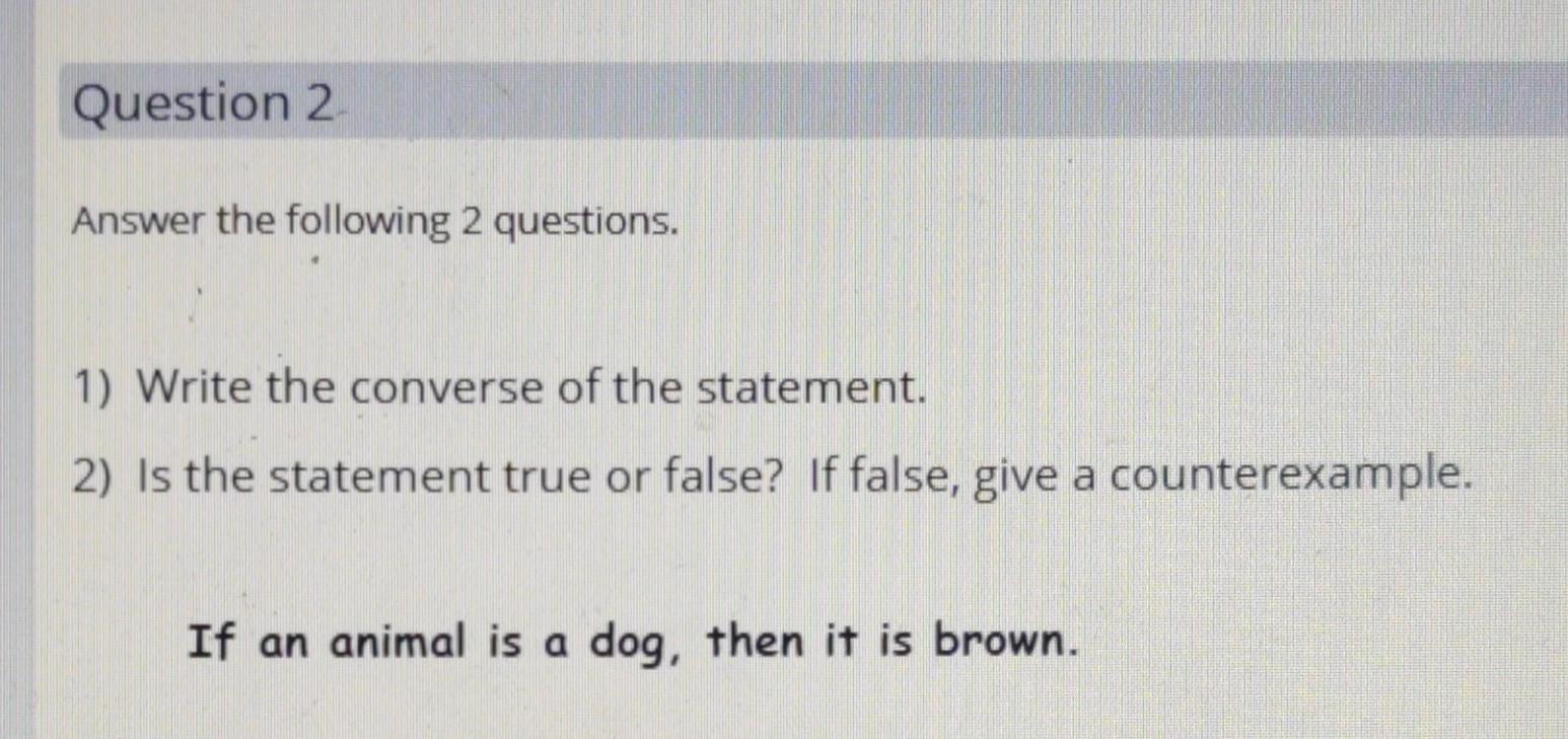 Solved Answer the following 2 questions. 1) Write the | Chegg.com
