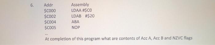 Solved 3. Given contents of Acc A = $40. When Acc A and Acc | Chegg.com