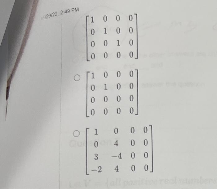 Solved Let A=⎣⎡11−1112−4−22115−10−2−4⎦⎤ and | Chegg.com
