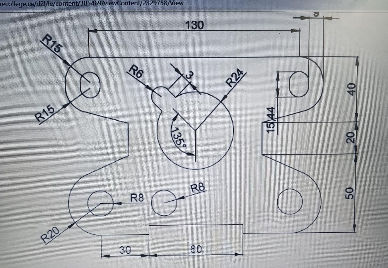 cad drawing | Chegg.com