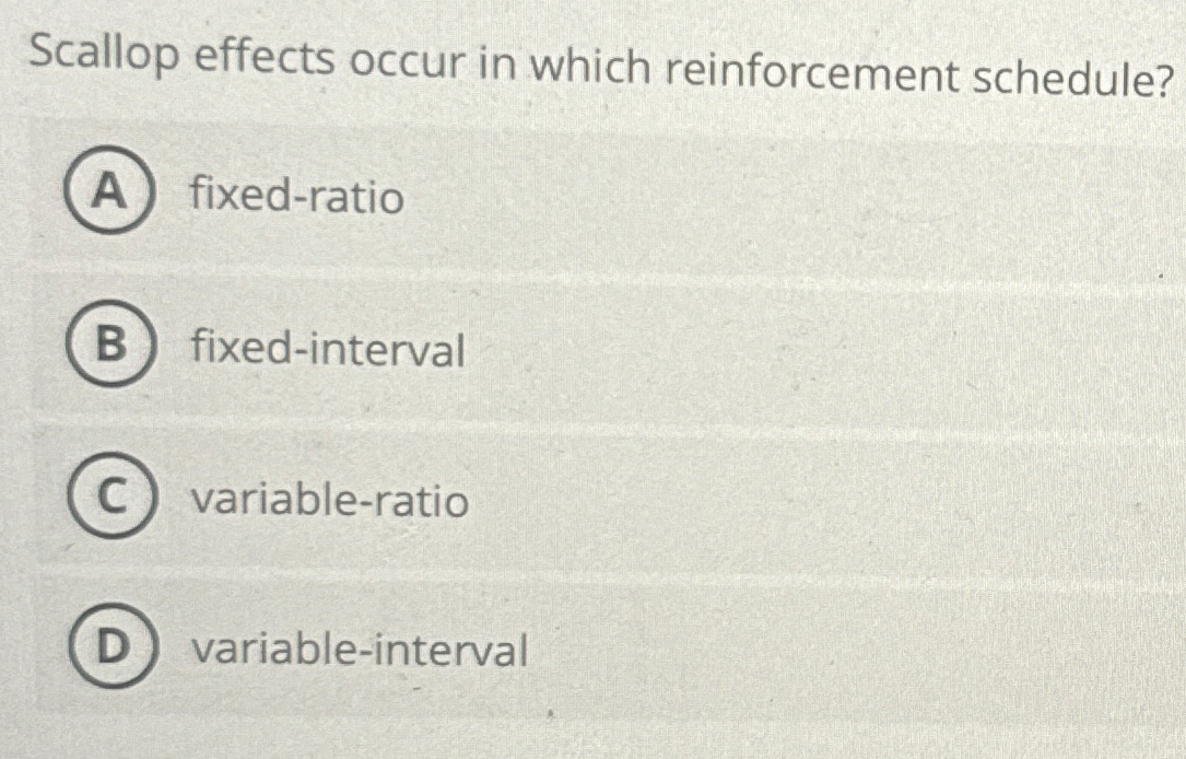 Solved Scallop effects occur in which reinforcement | Chegg.com