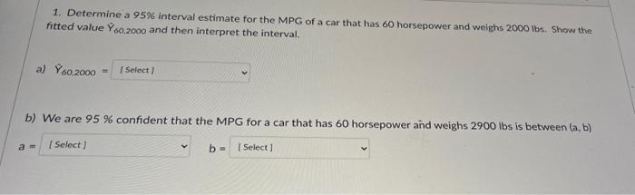Solved The following Minitab output is the analysis of the | Chegg.com