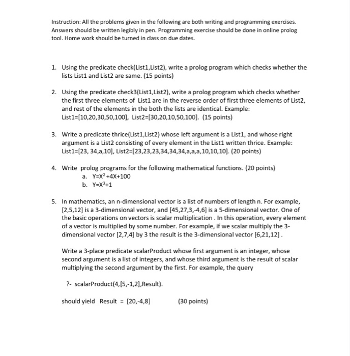 Solved Instruction: All the problems given in the following | Chegg.com