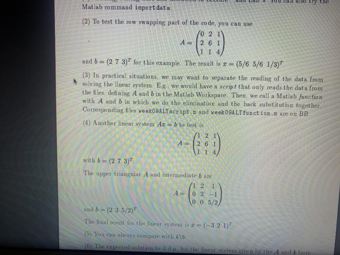 Question 3: Write a function which implements Jacobi | Chegg.com