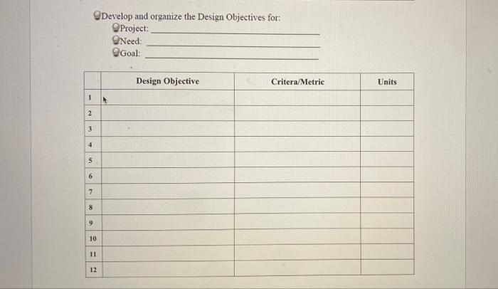 For both problems, use the given criteria for each | Chegg.com For both problems, use the given criteria for each | Chegg.com