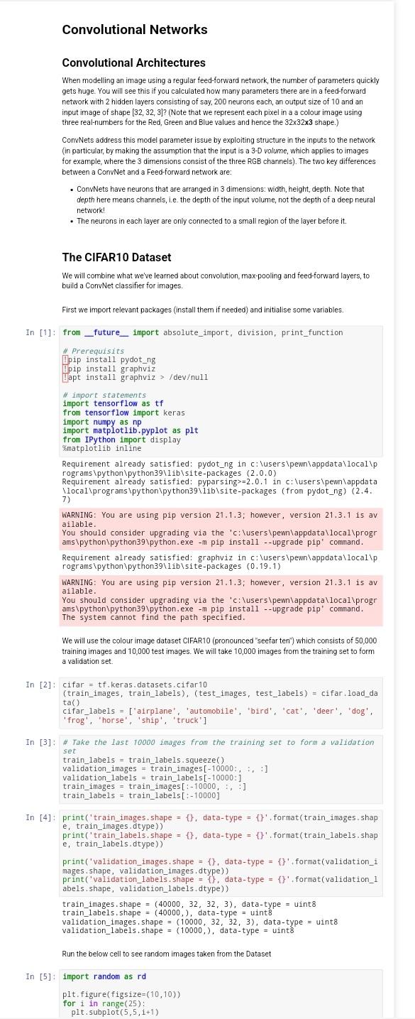 Convolutional Networks Convolutional Architectures | Chegg.com
