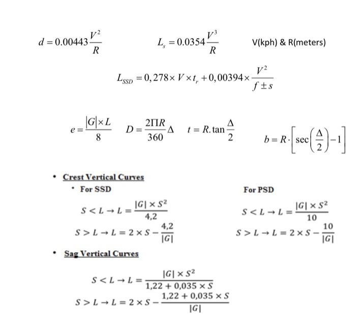 Solved 3) On a curved segment of a highway, superelevation | Chegg.com