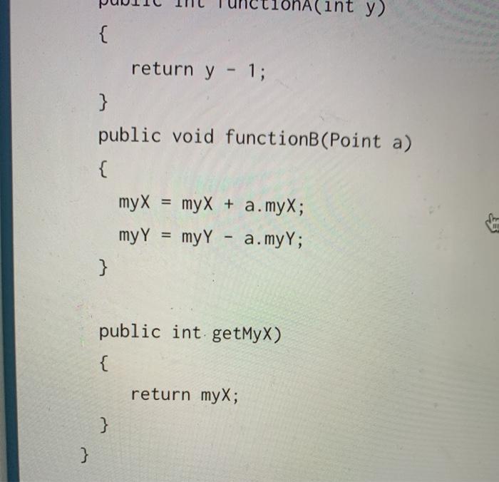 Solved Consider the following program: A. public static void | Chegg.com