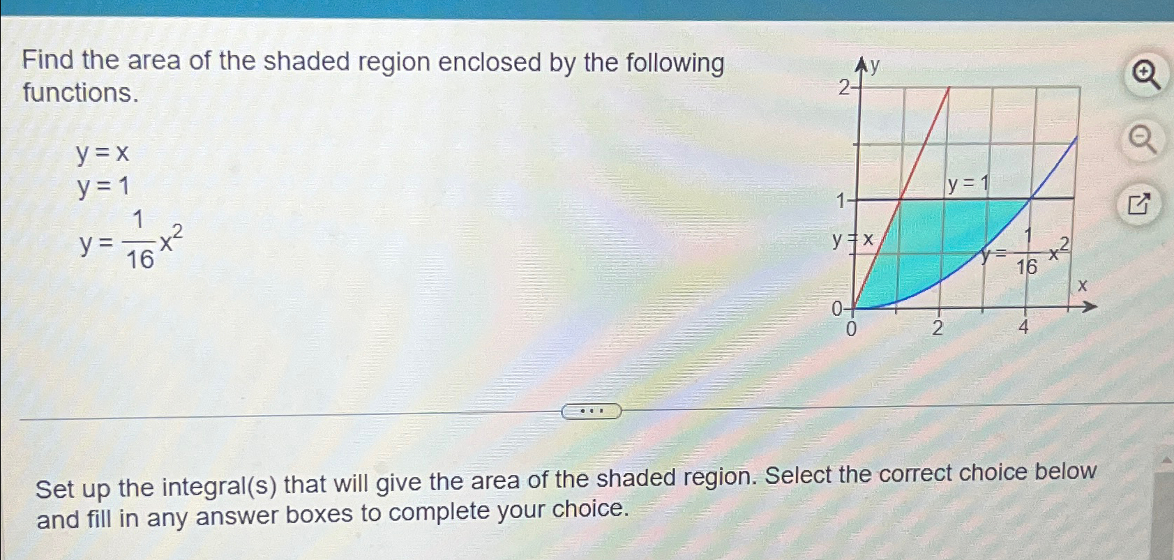 Solved Find the area of the shaded region enclosed by the | Chegg.com