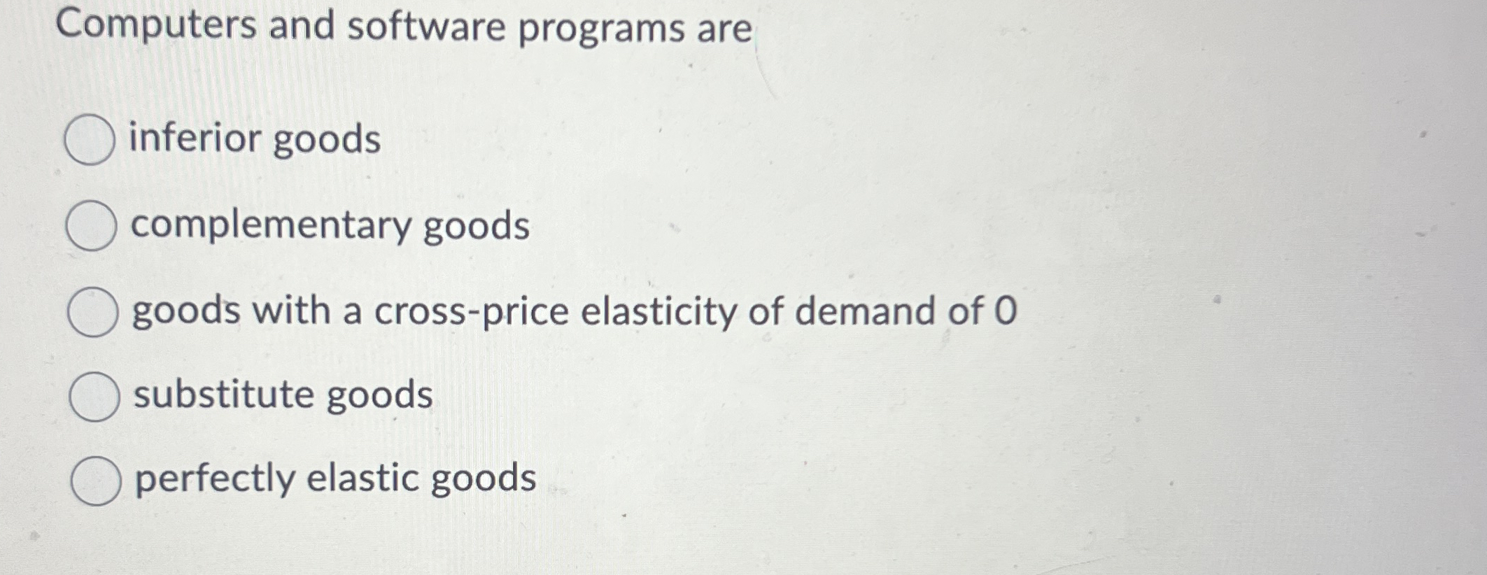 Solved Computers and software programs areinferior | Chegg.com
