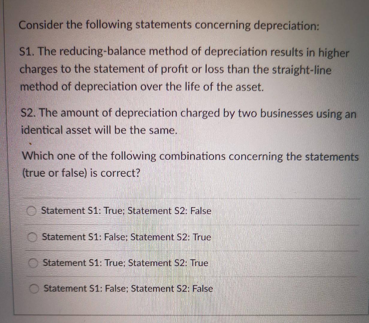 Solved Consider the following statements concerning | Chegg.com