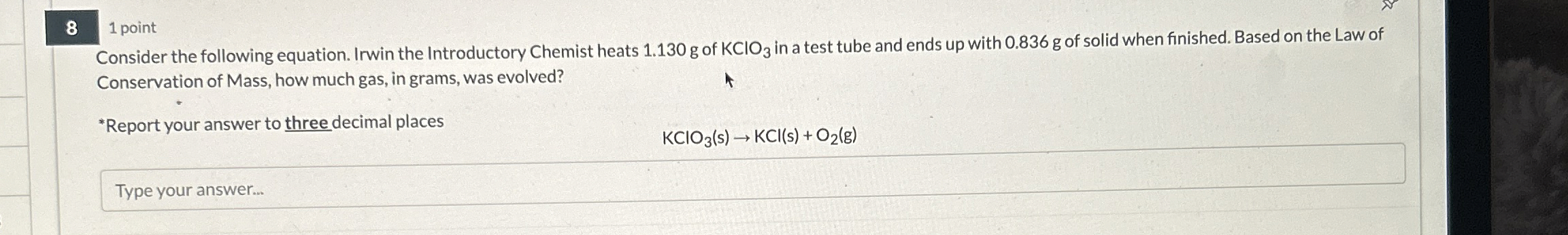 Solved Consider the following equation. Irwin the | Chegg.com
