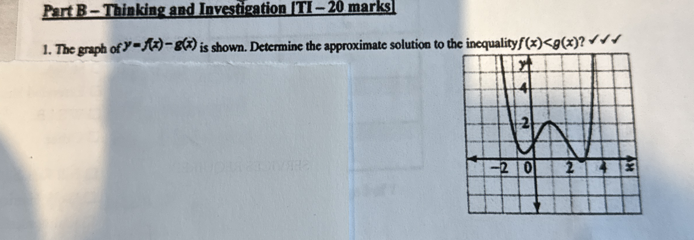 Solved Part B - Thinking and Investiqation ITI - 20 | Chegg.com Solved Part B - Thinking and Investiqation ITI - 20 | Chegg.com
