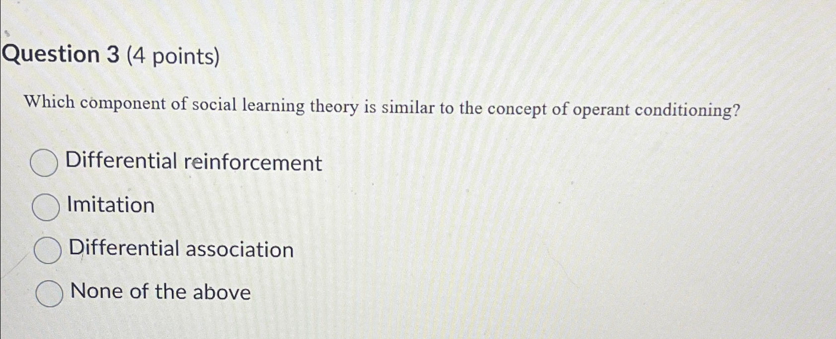 Solved Question 3 (4 ﻿points)Which component of social | Chegg.com