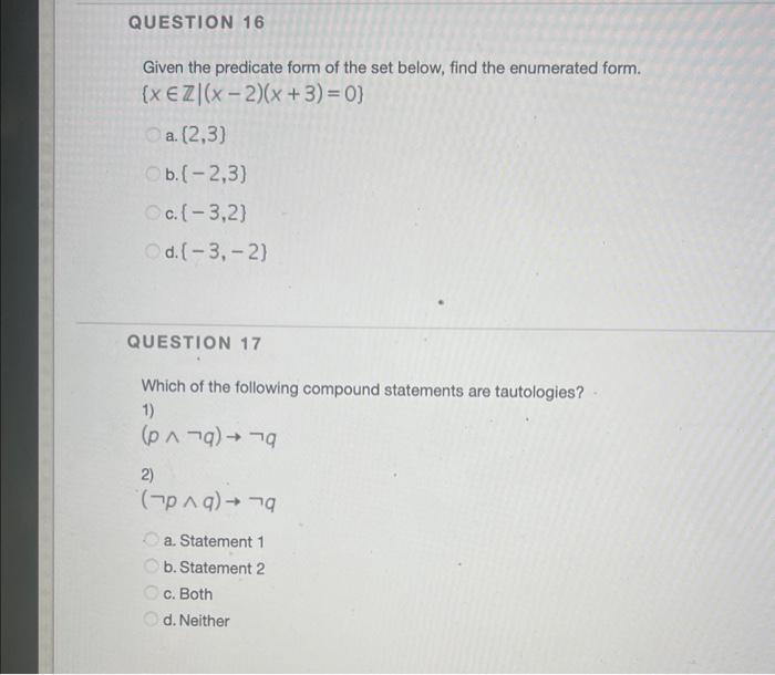 Solved Find the truth table for the following compound | Chegg.com