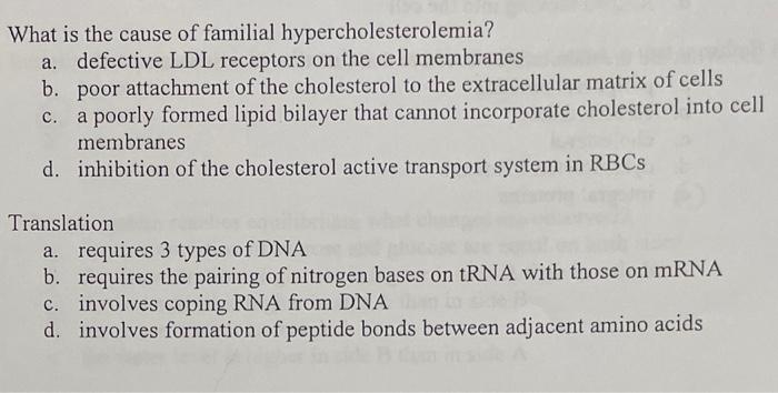[Solved]: What is the cause of familial hypercholesterolemi