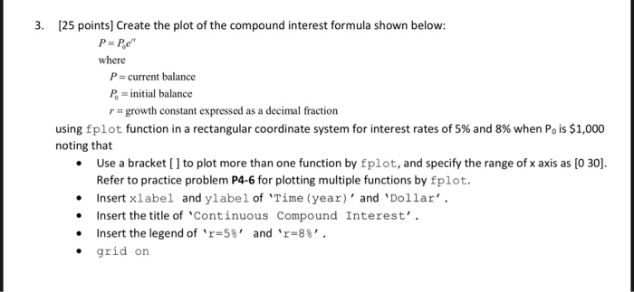 Solved 3. [25 points] Create the plot of the compound | Chegg.com