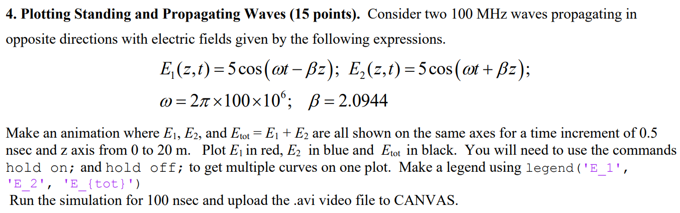 Solved Please show full MATLAB code. Thank you. | Chegg.com