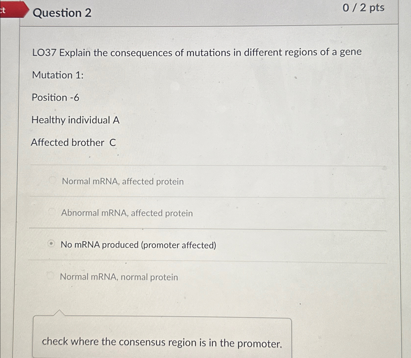 Solved Question 202 ﻿ptsLO37 ﻿Explain the consequences of | Chegg.com