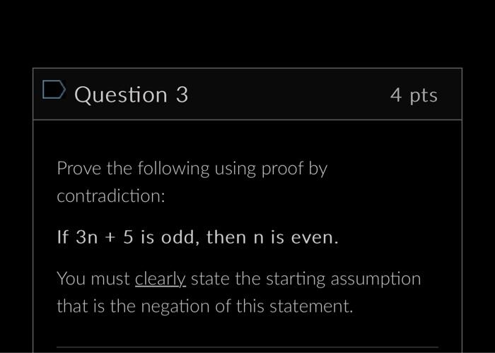 Solved Prove the following with proof by contrapositive: For | Chegg.com