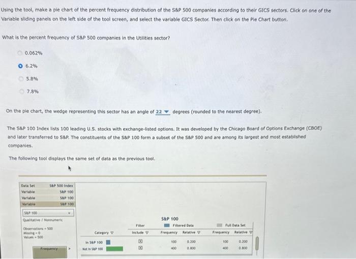 Solved 4. Summarizing categorical data - Pie charts The | Chegg.com