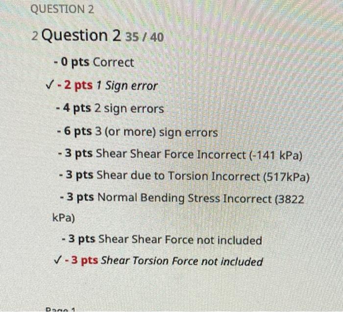 Solved Can you please help me correct the errors that i made | Chegg.com
