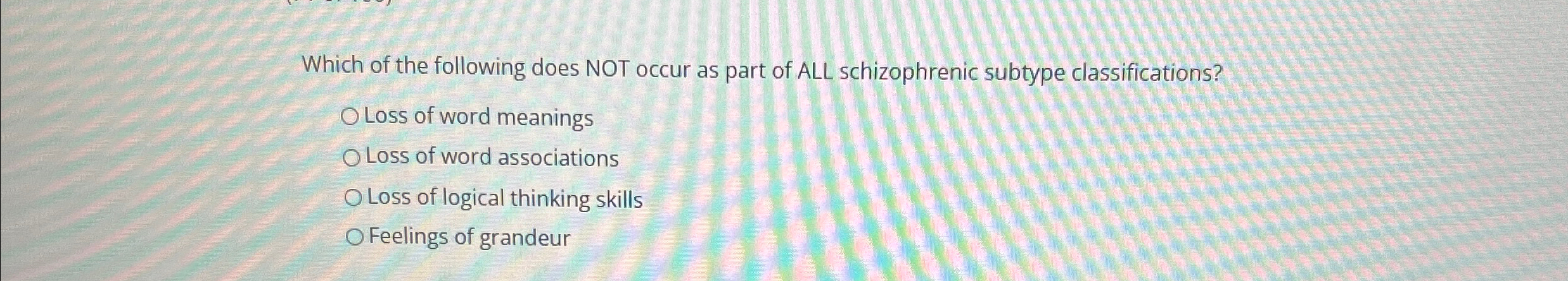 Solved Which of the following does NOT occur as part of ALL | Chegg.com