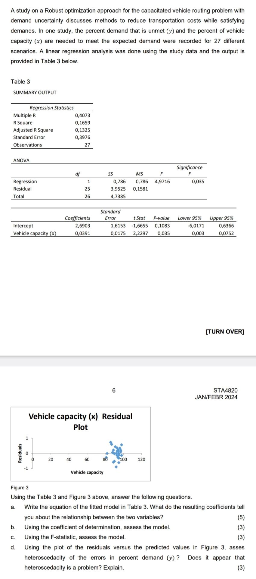 Solved A study on a Robust optimization approach for the | Chegg.com