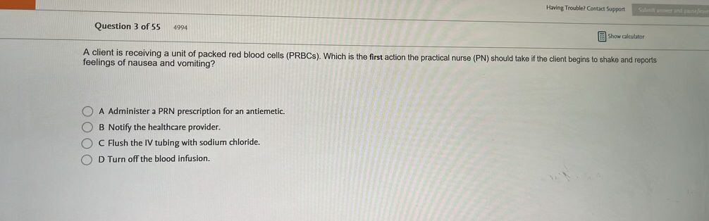 Solved Having Trouble? Contact SuppontQuestion 3 ﻿of | Chegg.com