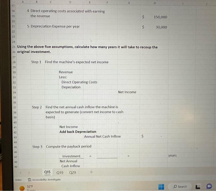 Solved Using the above five assumptions, calculate how many | Chegg.com