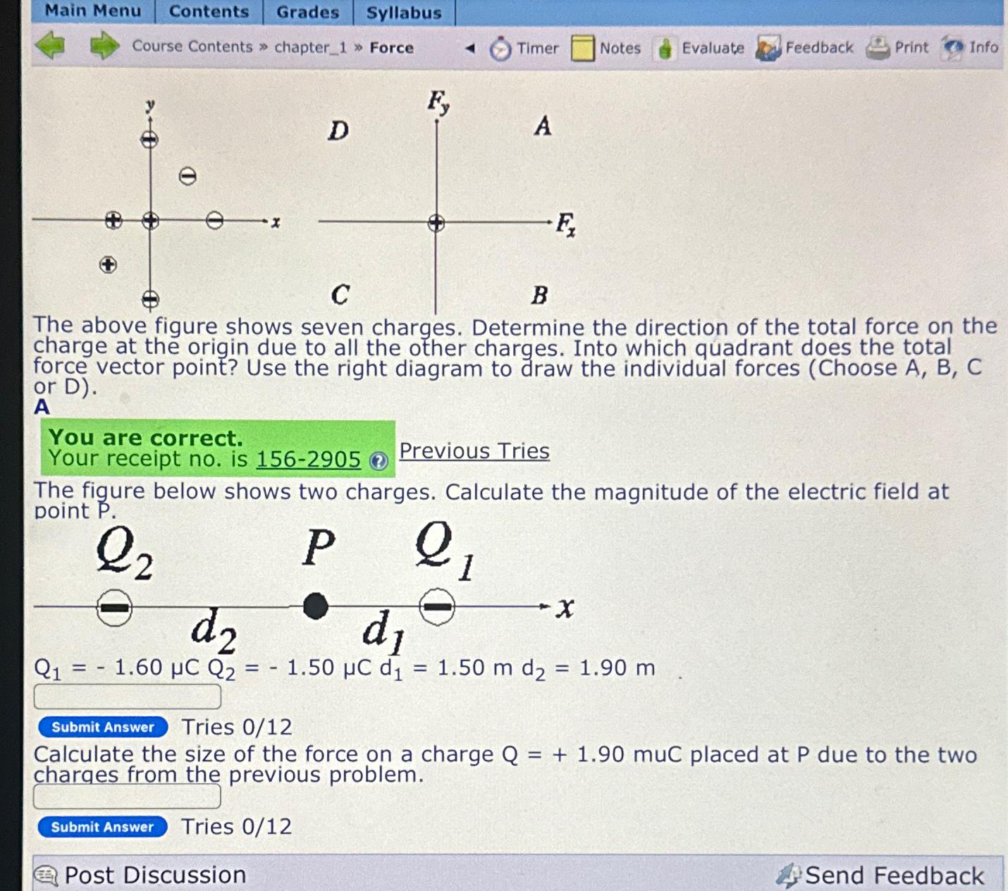 Solved Main Menu || ﻿Contents || ﻿Grades || ﻿SyllabusCourse | Chegg.com