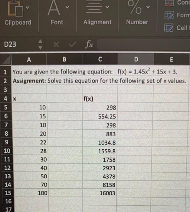 Solved You are given the following equation: | Chegg.com