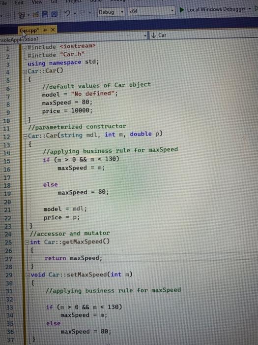Instructions Create a new Visual Studio project. Add | Chegg.com