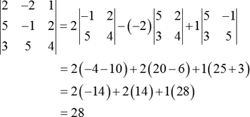 Definition of Determinant | Chegg.com