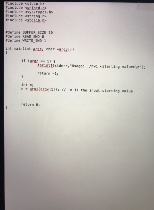 Solved Problem Statement Write A C Program That Meets The 6876