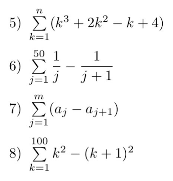 Solved II) ﻿Calculate this sums using integral calculus | Chegg.com