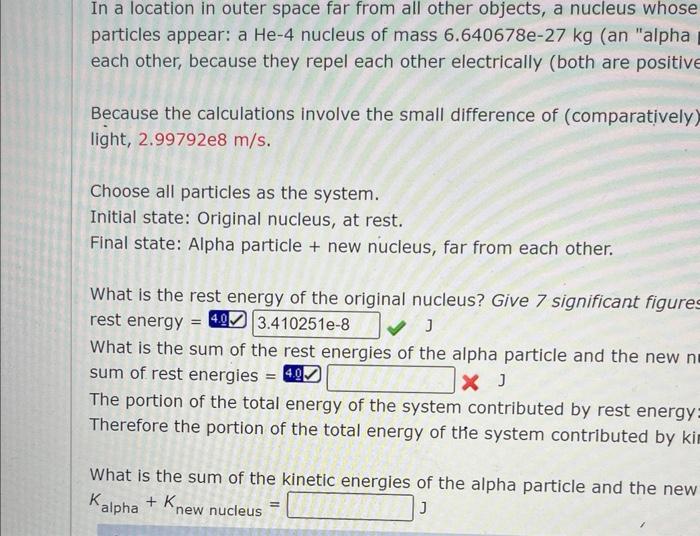Solved In a location in outer space far from all other | Chegg.com
