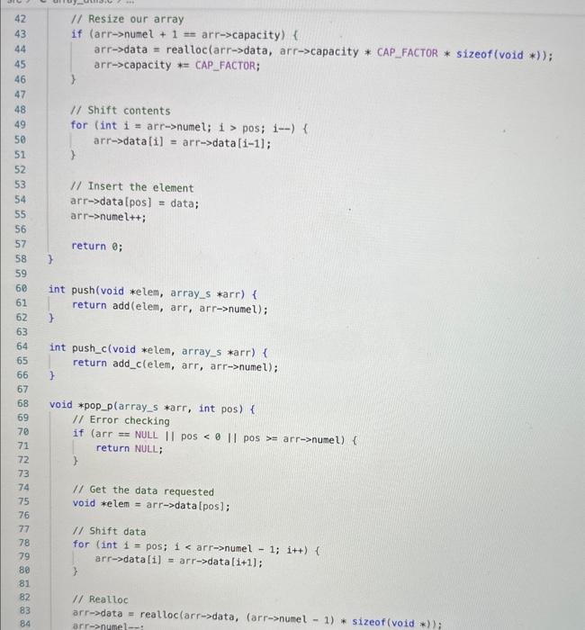 Solved The provided code already establishes tests to | Chegg.com