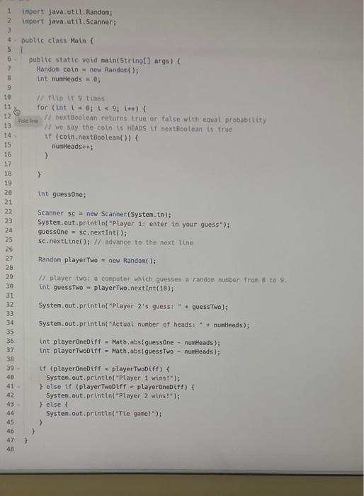 Solved This is a simple coin flipping game for two players. | Chegg.com