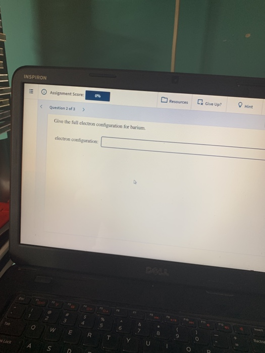Solved INSPIRON III Assignment Score 046 Resources Give Up? | Chegg.com